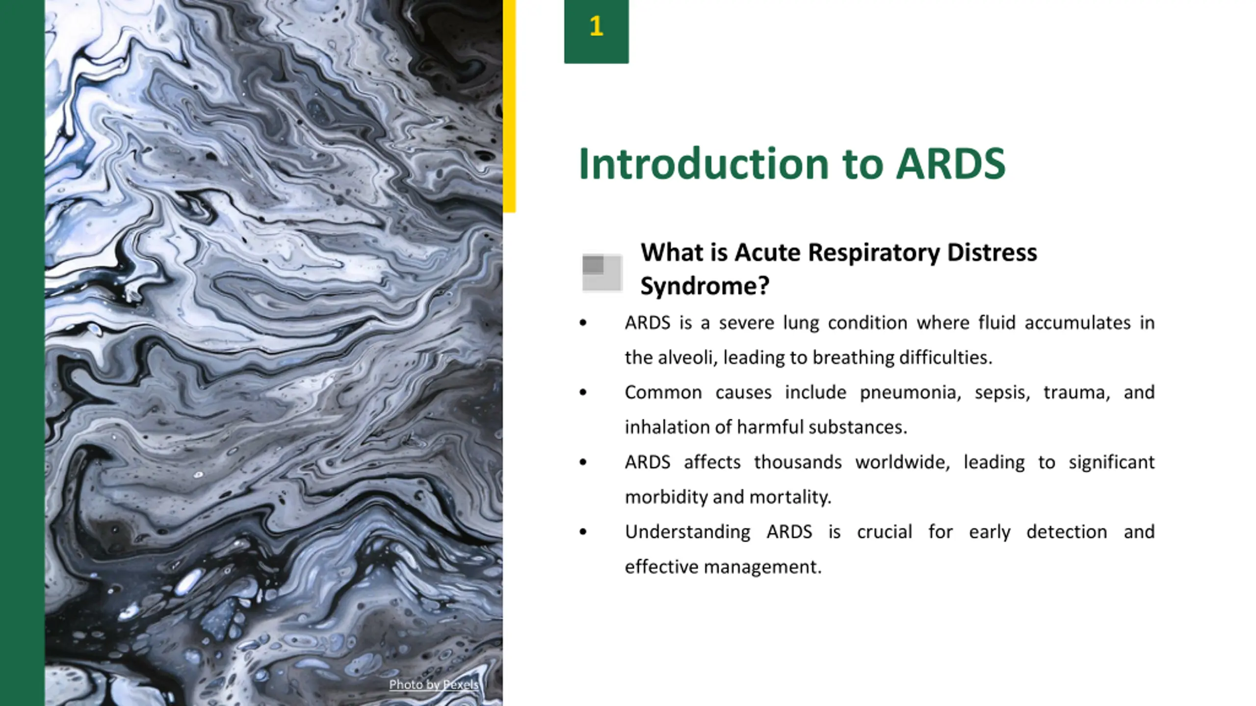 PPT - Deep Dive into Acute Respiratory Distress Syndrome (ARDS): Causes ...