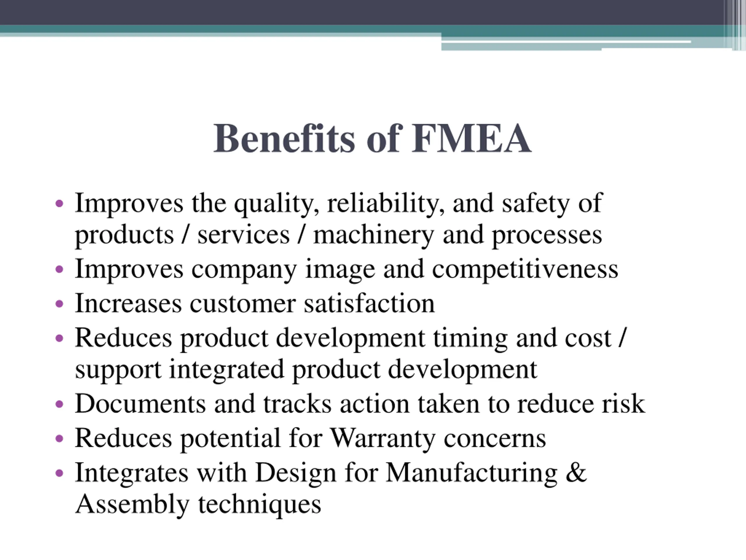 PPT - Understanding FMEA: Benefits, Types, and Implementation