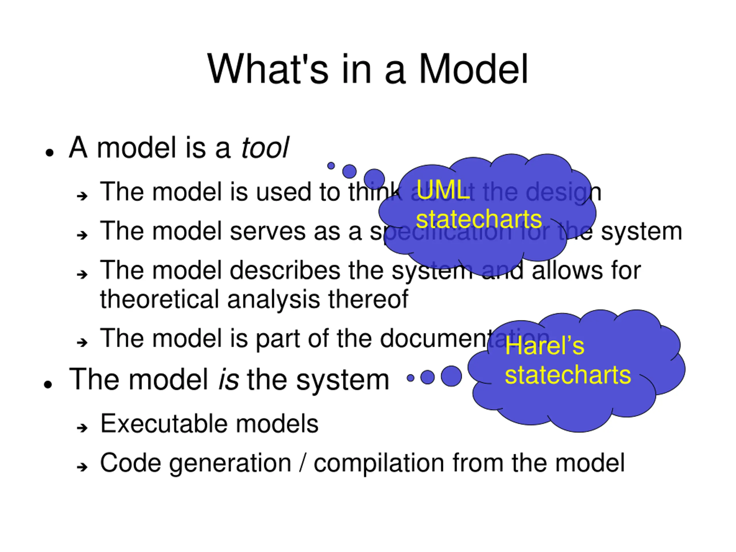 PPT - Understanding Statecharts for System Behavior
